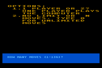 Screenshot of Midway (Atari 8-bit, 1981) - MobyGames