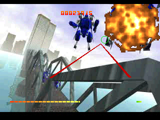 Screenshot of Chaos Control (PlayStation, 1995) - MobyGames