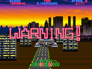 Screenshot of Night Striker (Arcade, 1989) - MobyGames