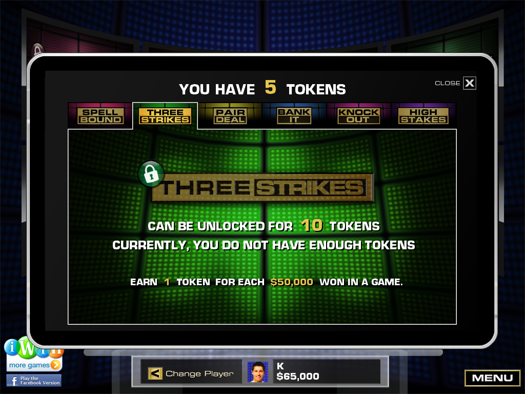 Screenshot of Deal or No Deal (Windows, 2011) - MobyGames