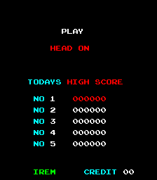 Head On (1979) - MobyGames