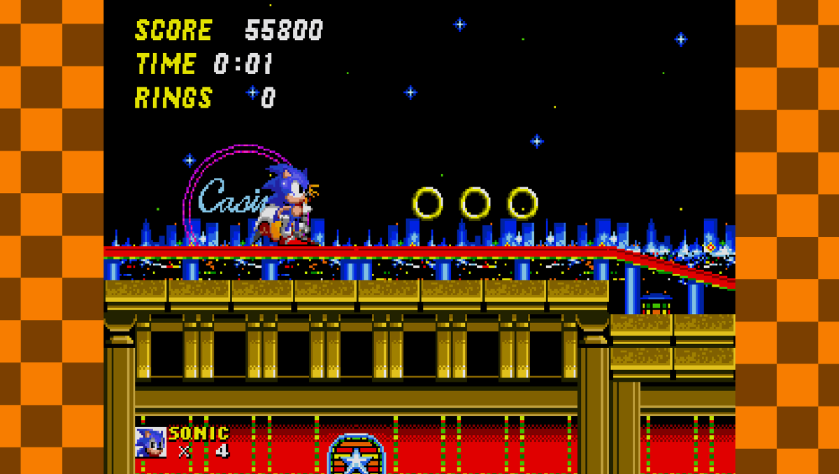 Screenshot of Sonic the Hedgehog 2 (Windows, 1992) - MobyGames