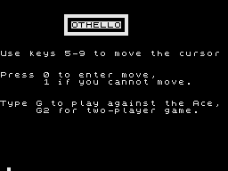 Othello (1983) - MobyGames