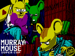 Screenshot of Murray Mouse: Supercop (ZX Spectrum, 1992) - MobyGames
