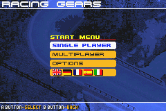 Screenshot of Racing Gears Advance (Game Boy Advance, 2005) - MobyGames