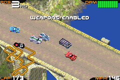 Screenshot of Racing Gears Advance (Game Boy Advance, 2005) - MobyGames