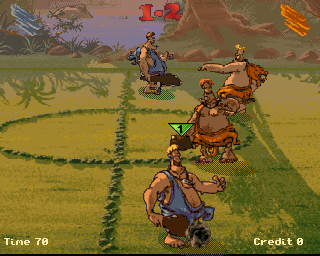 Screenshot of Stone Ball (Arcade, 1994) - MobyGames