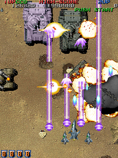 Screenshot of Raiden Fighters Jet (Arcade, 1998) - MobyGames