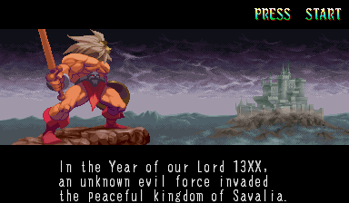 Screenshot of Red Earth (Arcade, 1996) - MobyGames