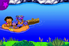 Screenshot of Dora the Explorer: Super Star Adventures (Game Boy ...
