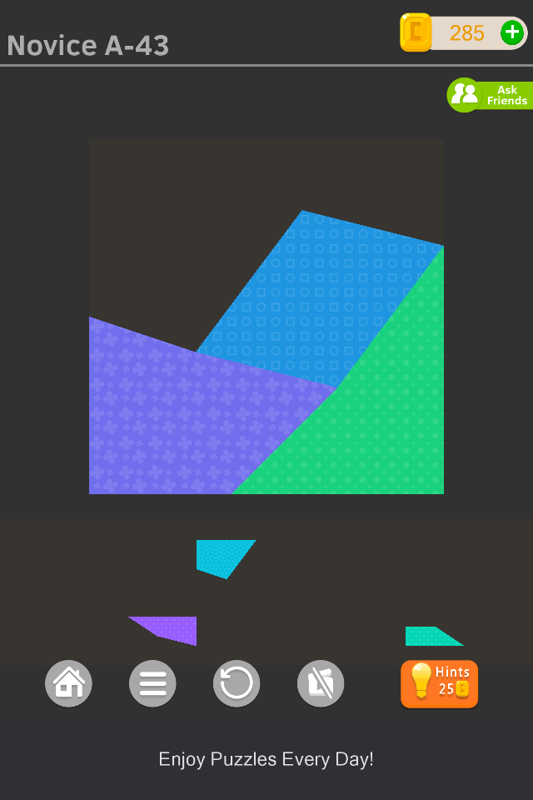 Screenshot of Puzzledom (iPhone, 2017) - MobyGames