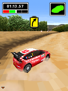Screenshot of WRC: FIA World Rally Championship Mobile 3D (J2ME, 2007 ...