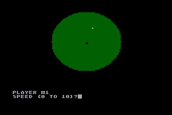 Screenshot of Championship Golf (Atari 8-bit, 1982) - MobyGames