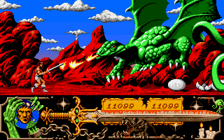 Screenshot of Deathbringer (Amiga, 1991) - MobyGames