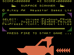 Surface Scanner (1985) - MobyGames