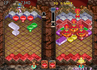 Screenshot of Builder's Block (Arcade, 1998) - MobyGames