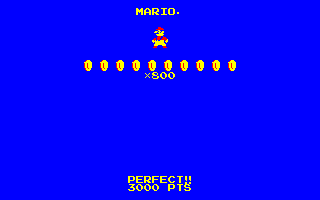 Screenshot of Punch Ball Mario Bros. (PC-6001, 1984) - MobyGames