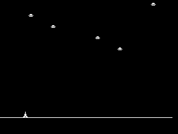 Screenshot of Ace Invaders (Jupiter Ace, 1983) - MobyGames