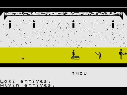 Screenshot of Valhalla (ZX Spectrum, 1983) - MobyGames