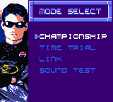 Screenshot of Jeff Gordon XS Racing (Game Boy Color, 1999) - MobyGames