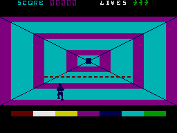 Screenshot of Disco Dan (ZX Spectrum, 1984) - MobyGames