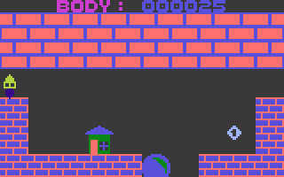 Screenshot of Přízrak nuly (Atari 8-bit, 1988) - MobyGames