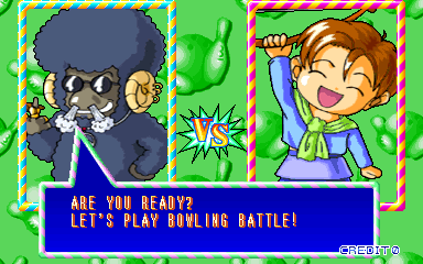 Screenshot of Puzzle De Bowling (Arcade, 1999) - MobyGames