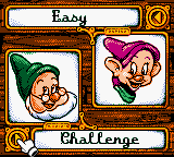 Screenshot of Walt Disney's Snow White and the Seven Dwarfs (Game Boy ...