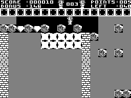 Screenshot of Stone Raider II (Dragon 32/64, 1986) - MobyGames