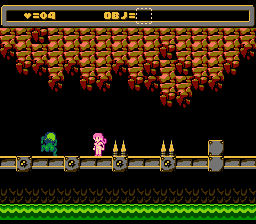 Screenshot of Cheril in the Cave (NES, 2020) - MobyGames
