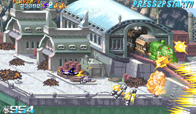 Screenshot of Progear (Arcade, 2001) - MobyGames