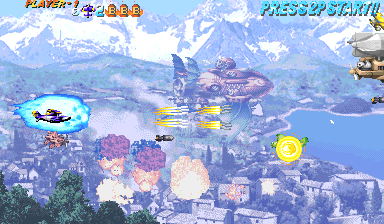 Screenshot of Progear (Arcade, 2001) - MobyGames