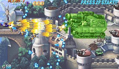Screenshot of Progear (Arcade, 2001) - MobyGames