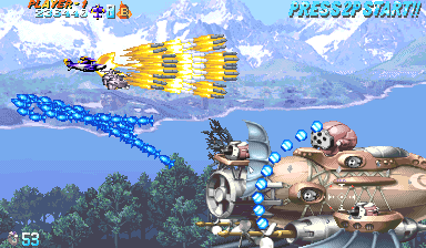 Screenshot of Progear (Arcade, 2001) - MobyGames
