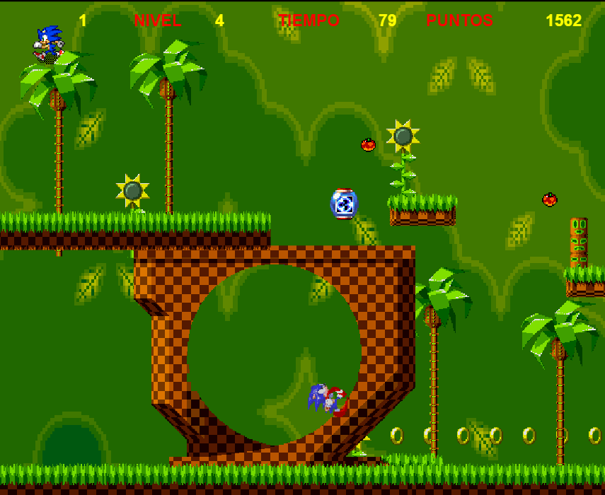 Screenshot of Sonic Xtreme (Browser, 2007) - MobyGames