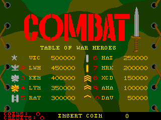 Screenshot of Combat (Arcade, 1985) - MobyGames