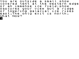 Screenshot of Ice Station Zero (ZX Spectrum, 1985) - MobyGames