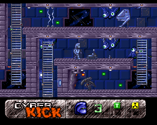 Screenshot of Cyber Kick (Amiga, 1994) - MobyGames