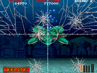 Screenshot of Battle Shark (Arcade, 1989) - MobyGames