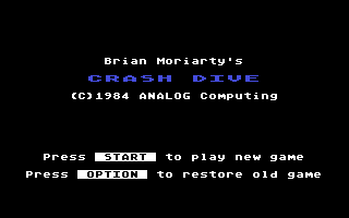 Crash Dive! (1984) - MobyGames