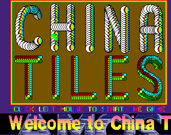 Screenshot of China Tiles (Amiga, 1995) - MobyGames
