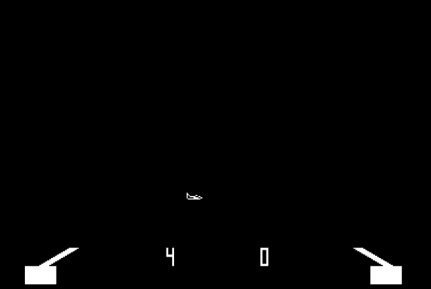 Screenshot of Anti-Aircraft (Arcade, 1975) - MobyGames
