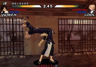 Screenshot of The Fallen Angels (Arcade, 1998) - MobyGames