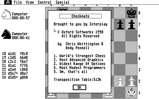 Checkmate screenshots - MobyGames