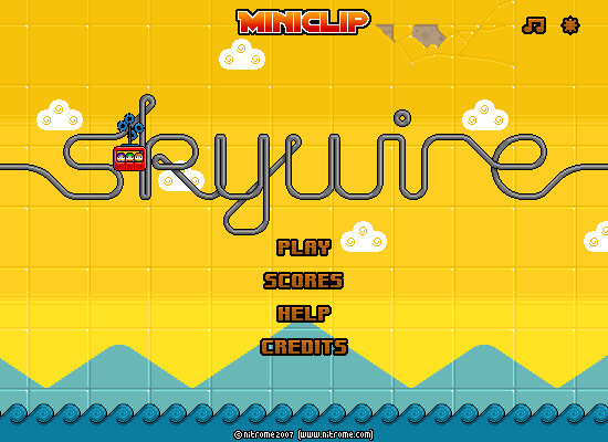 Screenshot of Skywire (Browser, 2007) - MobyGames