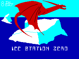 Screenshot of Ice Station Zero (ZX Spectrum, 1985) - MobyGames