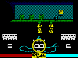 Screenshot of Street Cred Boxing (ZX Spectrum, 1989) - MobyGames