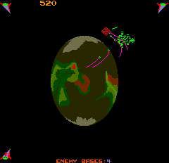 Screenshot of Liberator (Arcade, 1982) - MobyGames