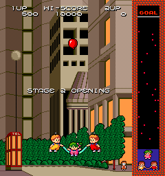 Screenshot of Angel Kids (Arcade, 1988) - MobyGames
