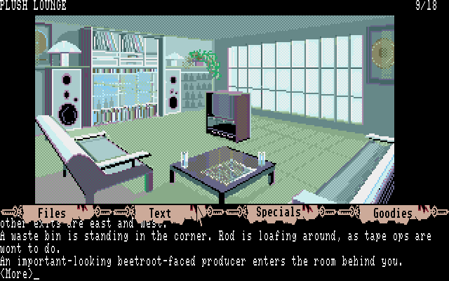 Screenshot of Fish (Amiga, 1988) - MobyGames